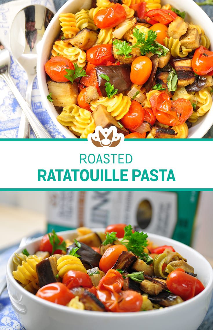 Roasted Ratatouille Pasta - Ancient Harvest