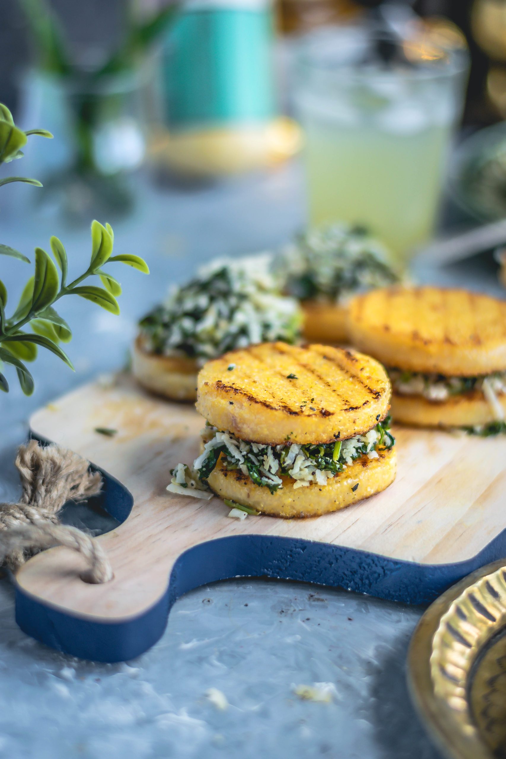 Savory Polenta And Cilantro Bites Ancient Harvest