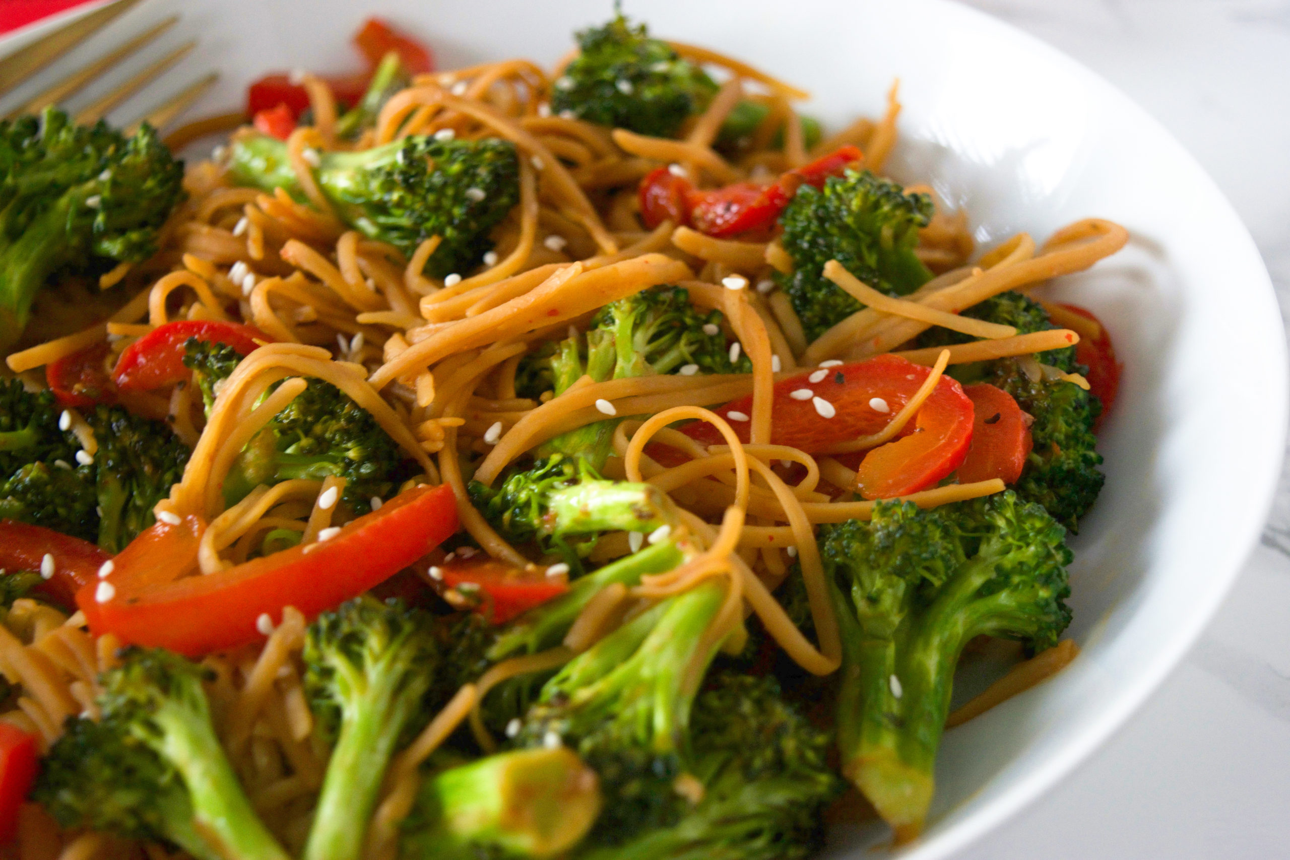 Sesame Garlic Noodles - Ancient Harvest