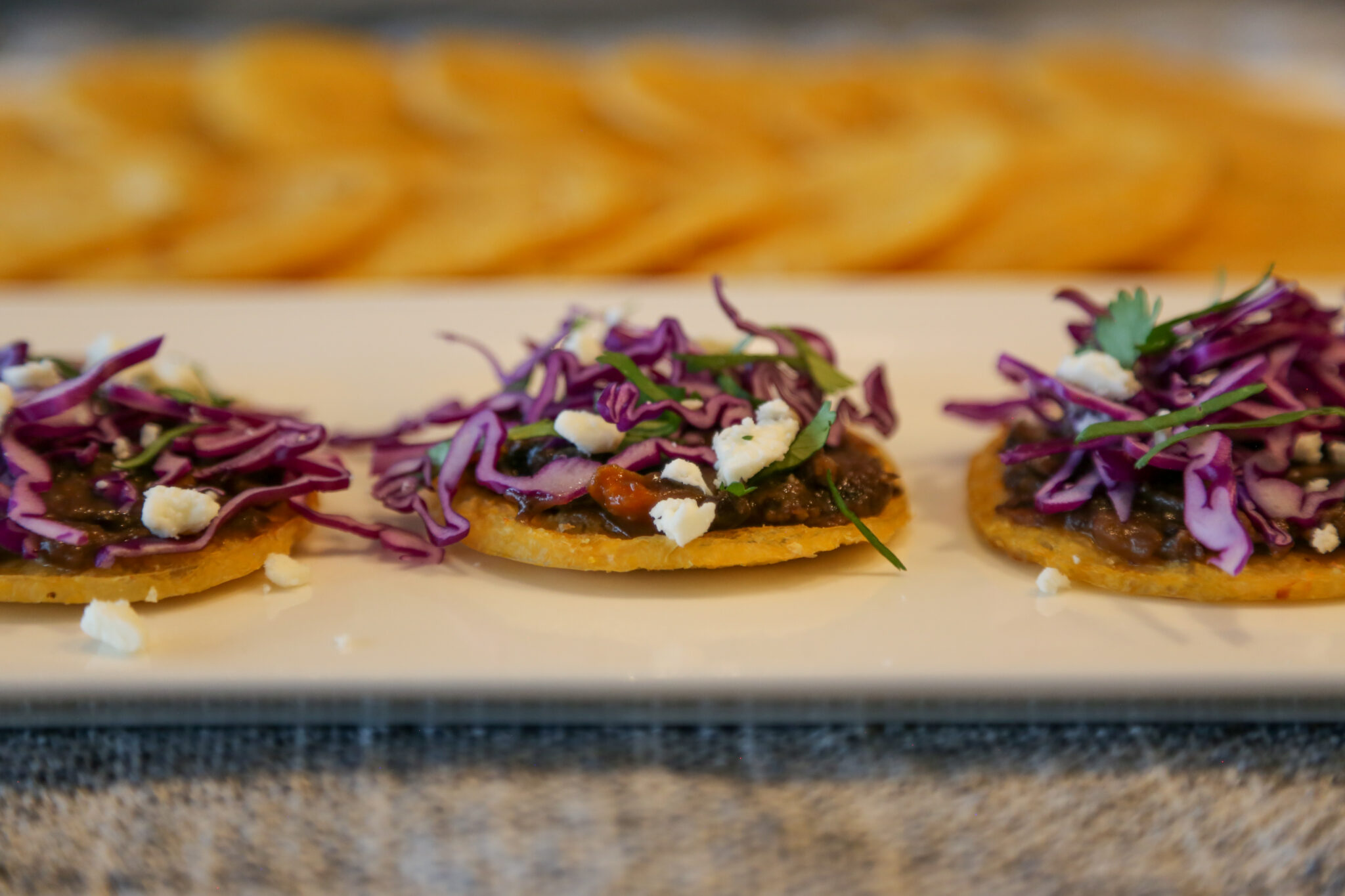 Mini Tostadas with Ancient Harvest Polenta - Ancient Harvest