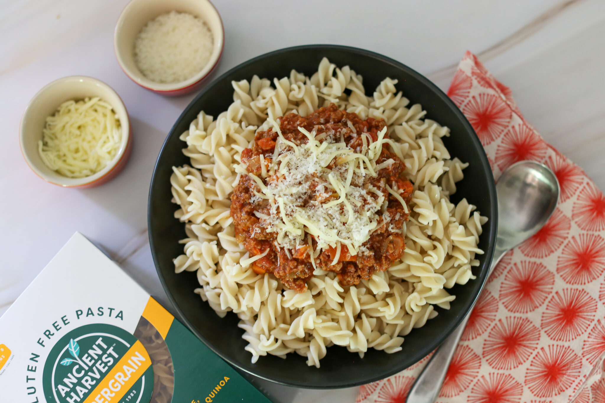 Bolognese with Supergrain Pasta - Ancient Harvest